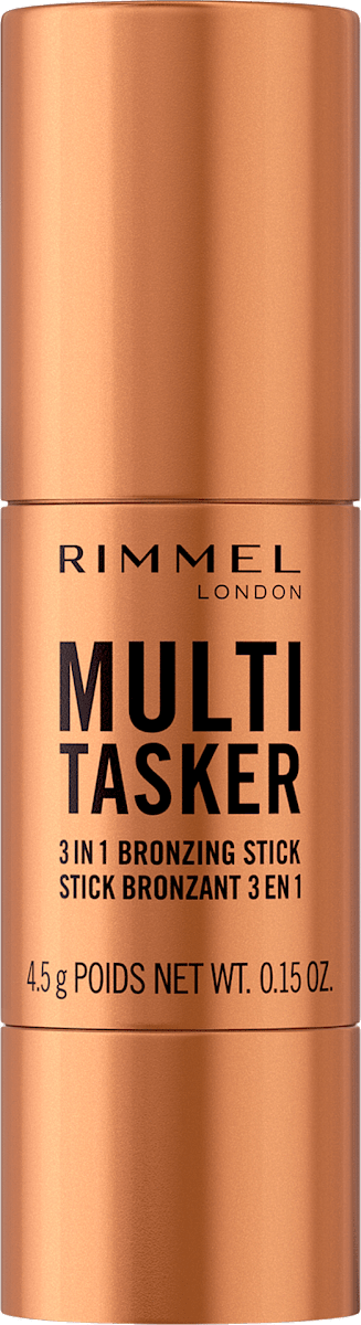 RIMMEL LONDON Multi Tasker 3in1 stick bronzer Tan, 1 buc | dm.ro