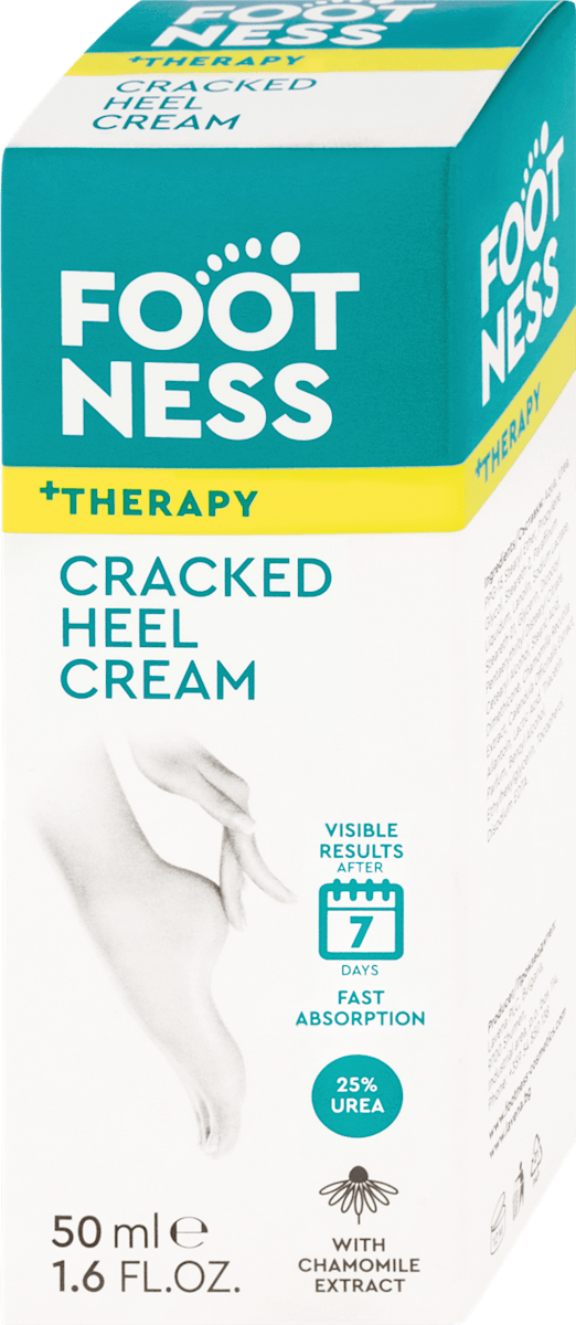 FOOTNESS Крем за напукани пети Cracked Heel, 50 ml | dm България