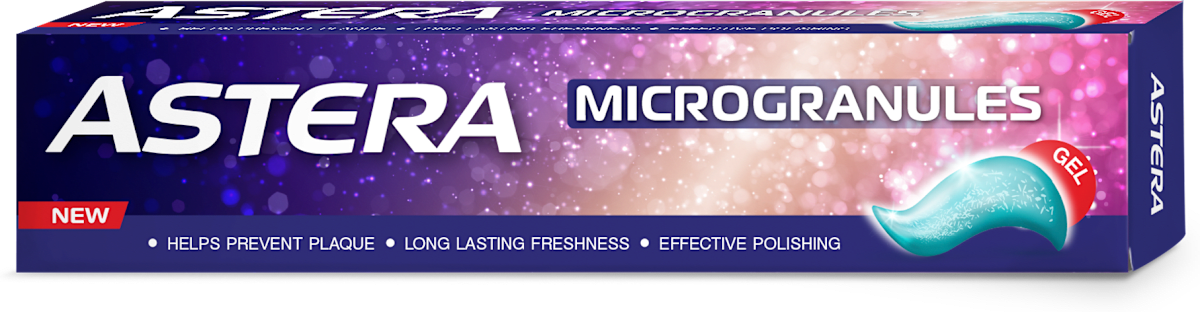 ASTERA Паста за зъби Microgranules, 75 ml | dm България