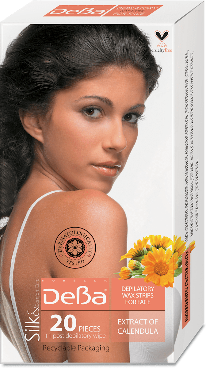 DeBa Депилиращи ленти за лице, 20 бр. | dm България
