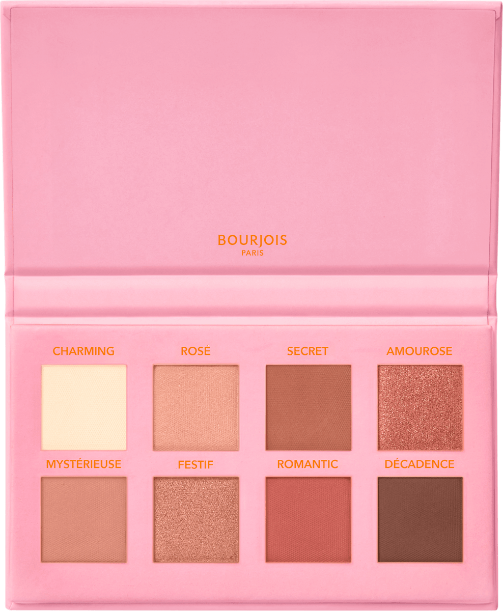 BOURJOIS PARIS Volume Glamour paletă fard ochi 02 Rose, 1 buc | dm.ro