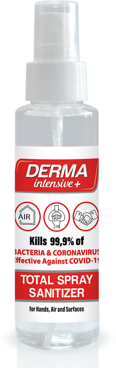 DERMA intensive + Дезинфекциращ спрей, 100 ml | dm България