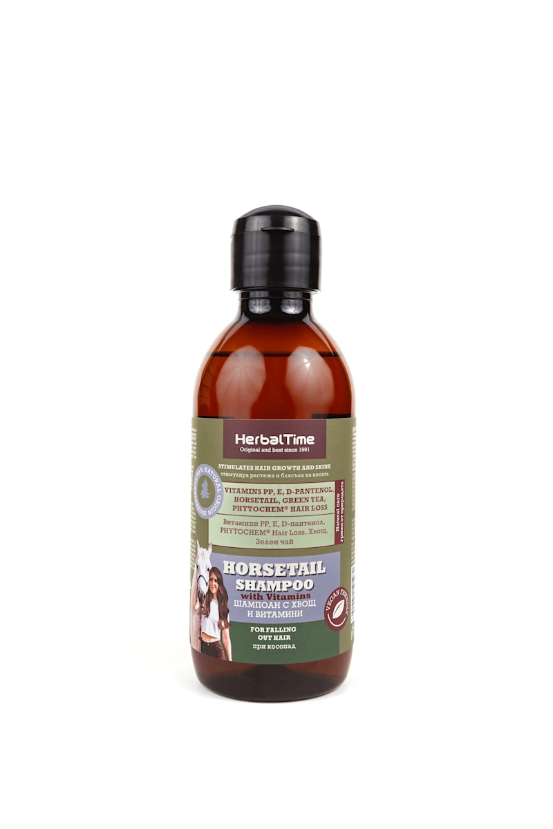 Herbal Тime Шампоан за коса с хвощ и витамини, 240 ml | dm България