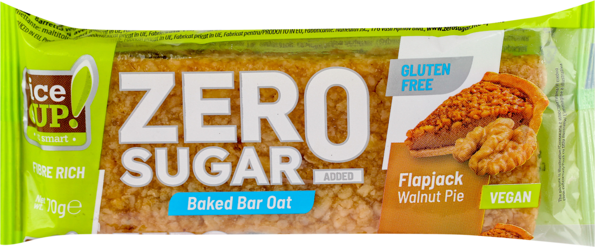 Rice Up! ZERO SUGAR ADDED ovseni bar - orah, 70 g | dm.rs