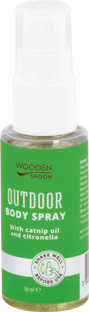Wooden Spoon Prírodný repelent Outdoor Body Spray, 50 ks | mojadm.sk
