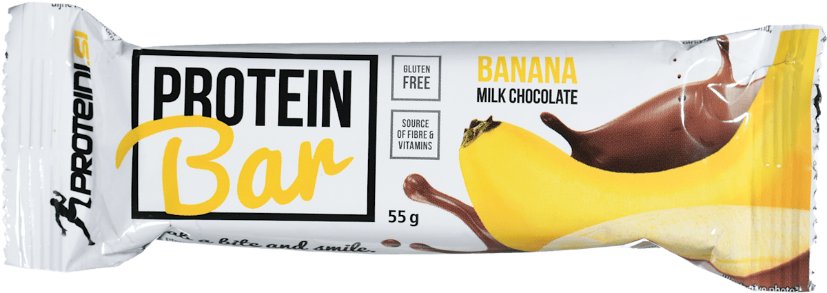 proteini.si PROTEIN Bar - banana i mlečna čokolada, 55 g | dm.rs