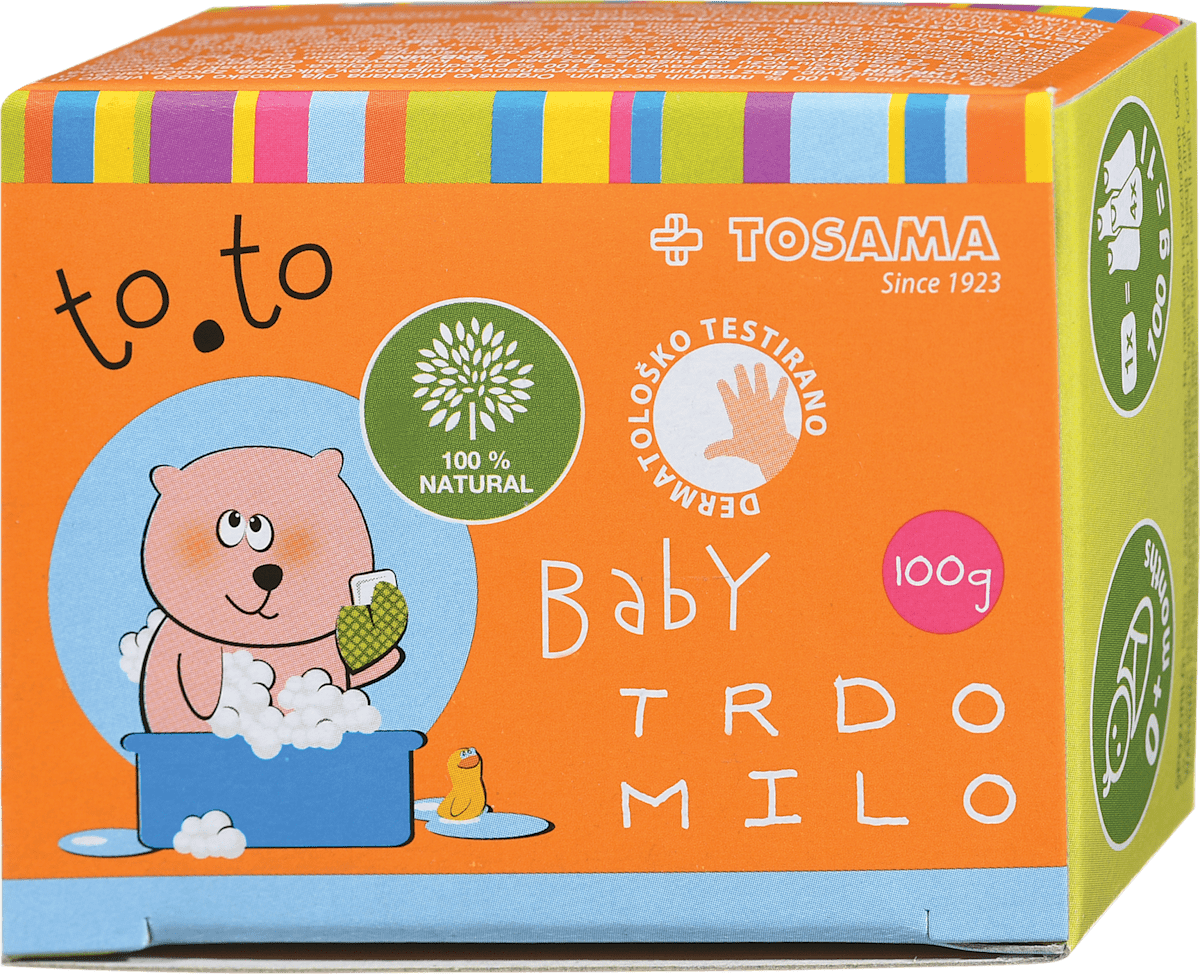 to.to baby otroško trdo milo, 100 g | dm.si