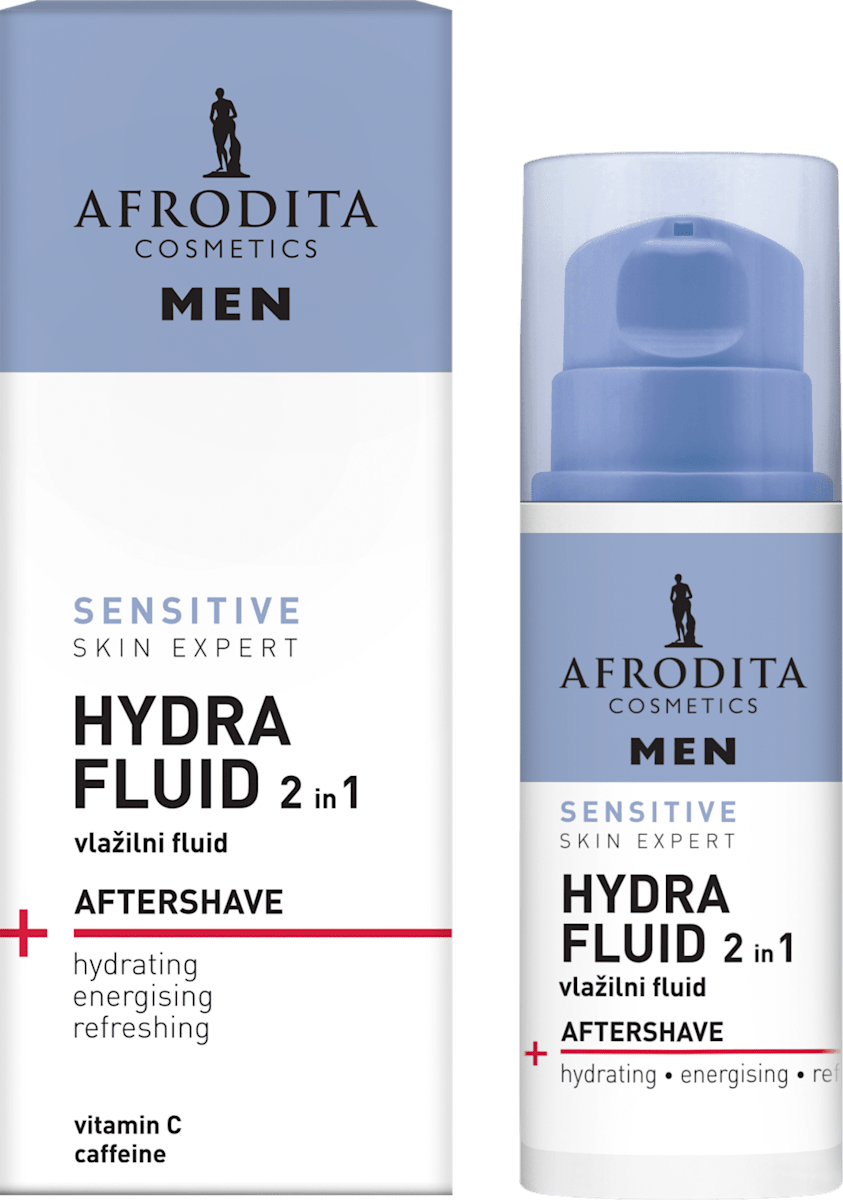 AFRODITA MEN HYDRA FLUID 2in1 AFTERSHAVE Vlažni fluid, 50 ml | dm.rs
