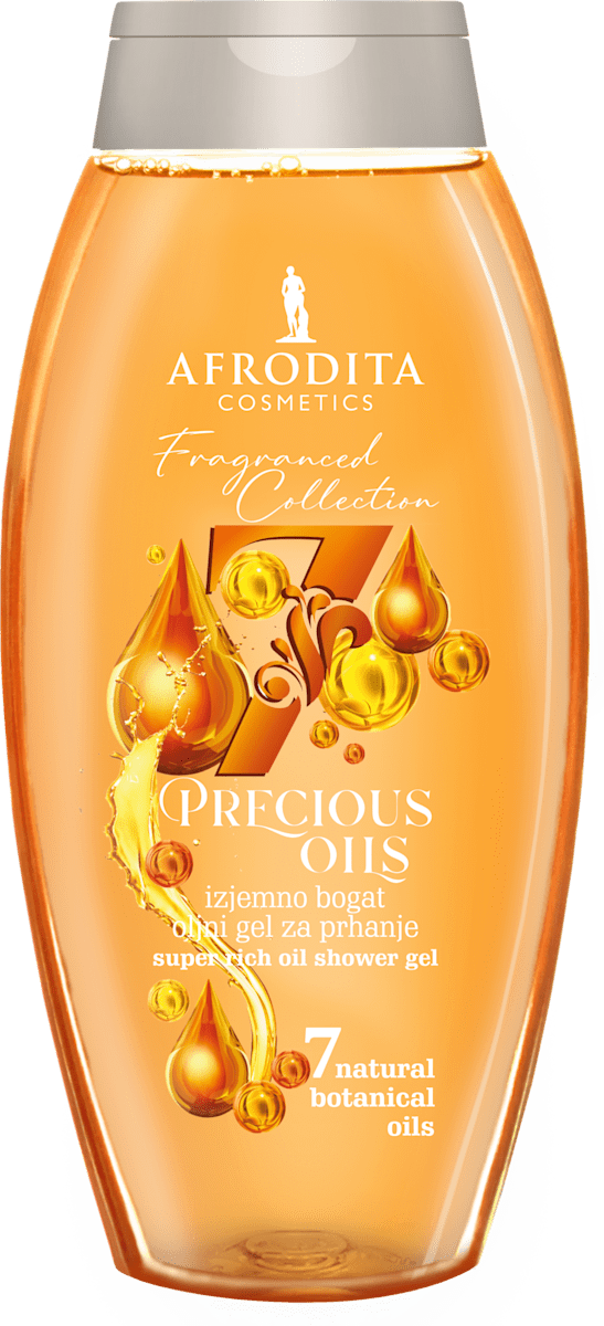 AFRODITA 7 Precious Oil uljni gel za tuširanje, 250 ml | dm Bosna i Hercegovina