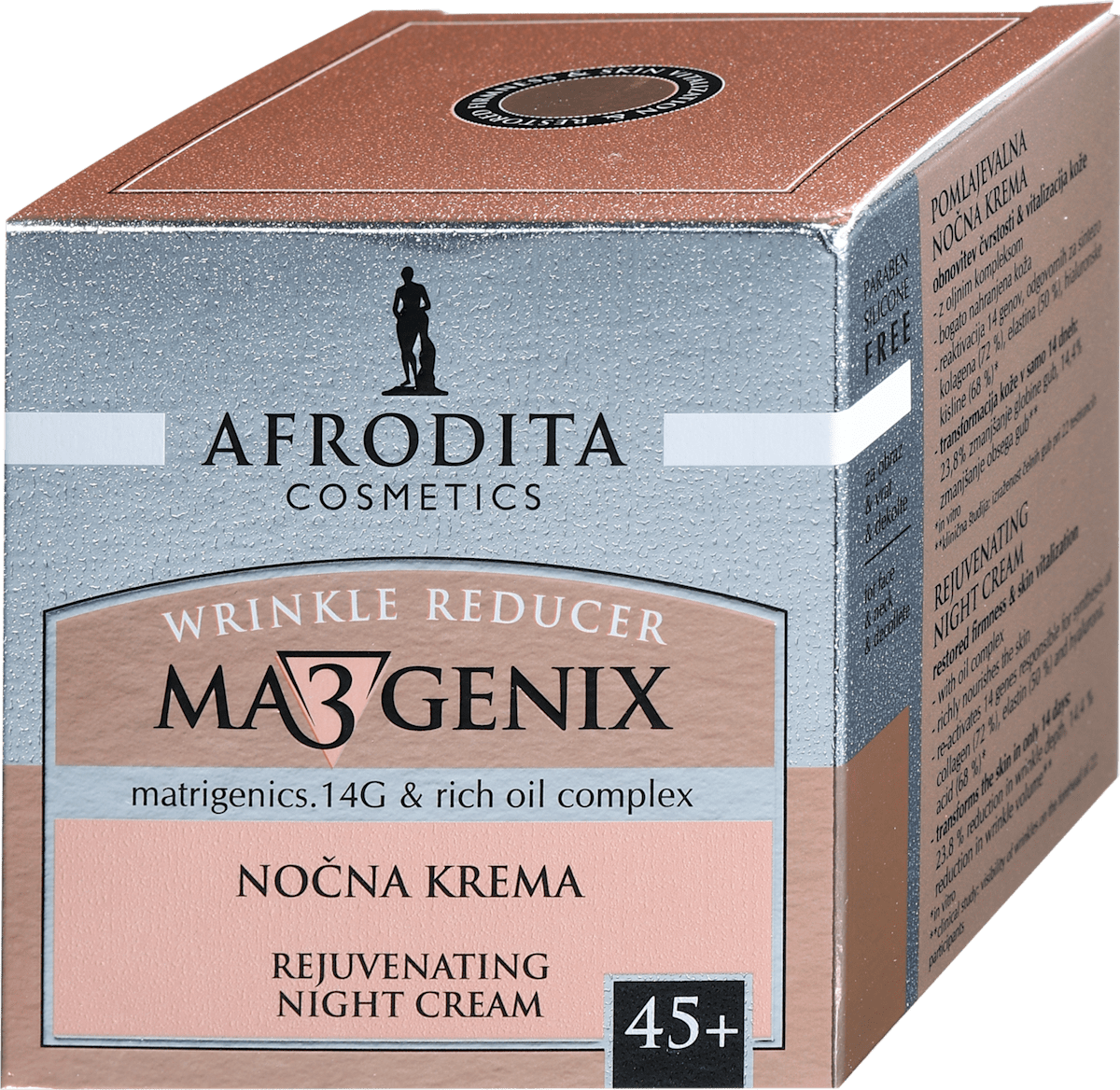 AFRODITA MA3GENIX, noćna krema za lice, 45+, 50 ml | dm.rs
