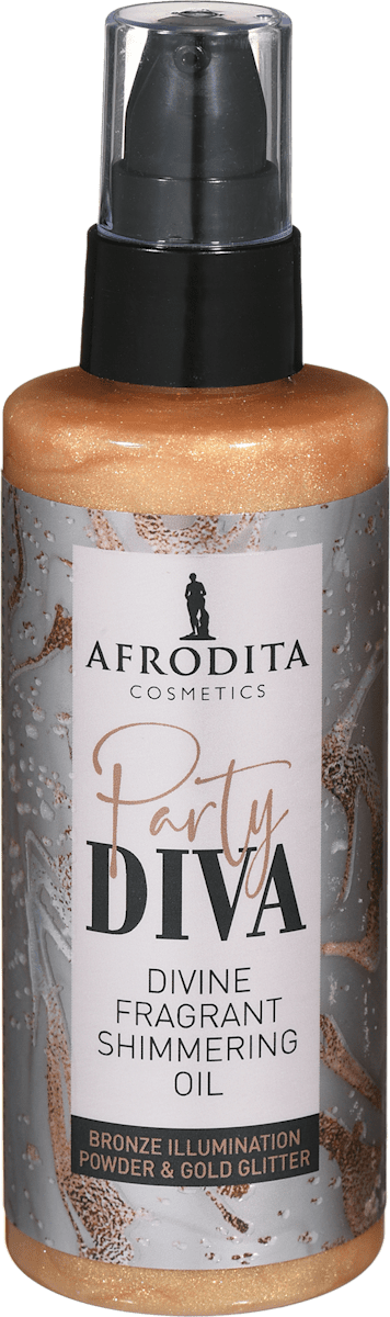 AFRODITA Negovalno olje za telo z bleščicami Party Diva, 100 ml | dm.si