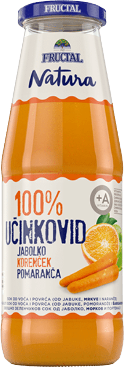 Fructal Sok od mrkve, 700 ml | dm Bosna i Hercegovina