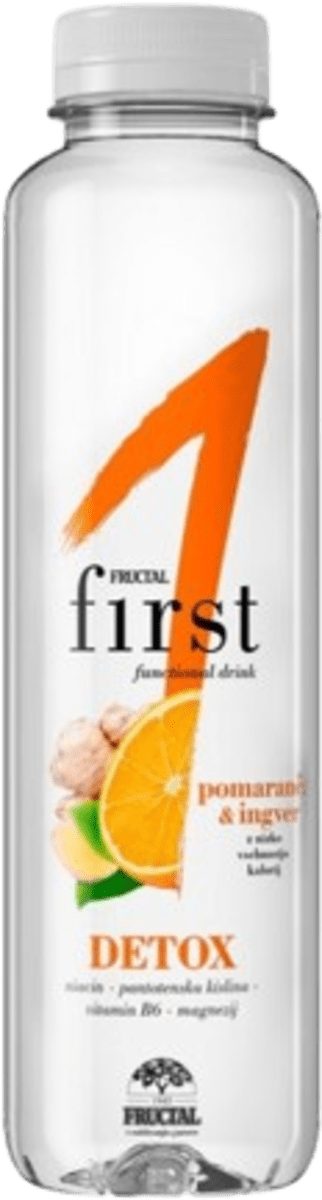 Fructal first Vitality voda - narandža i đumbir, 500 ml | dm Bosna i ...