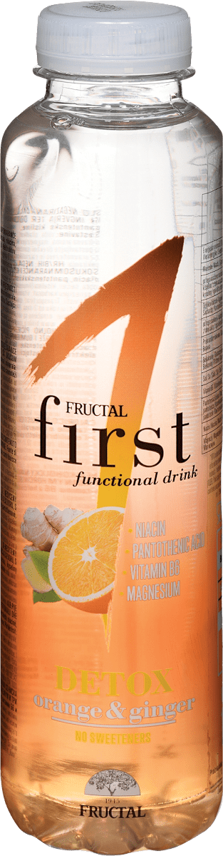 Fructal Funkcionalna voda first Detox, 500 ml | dm.si