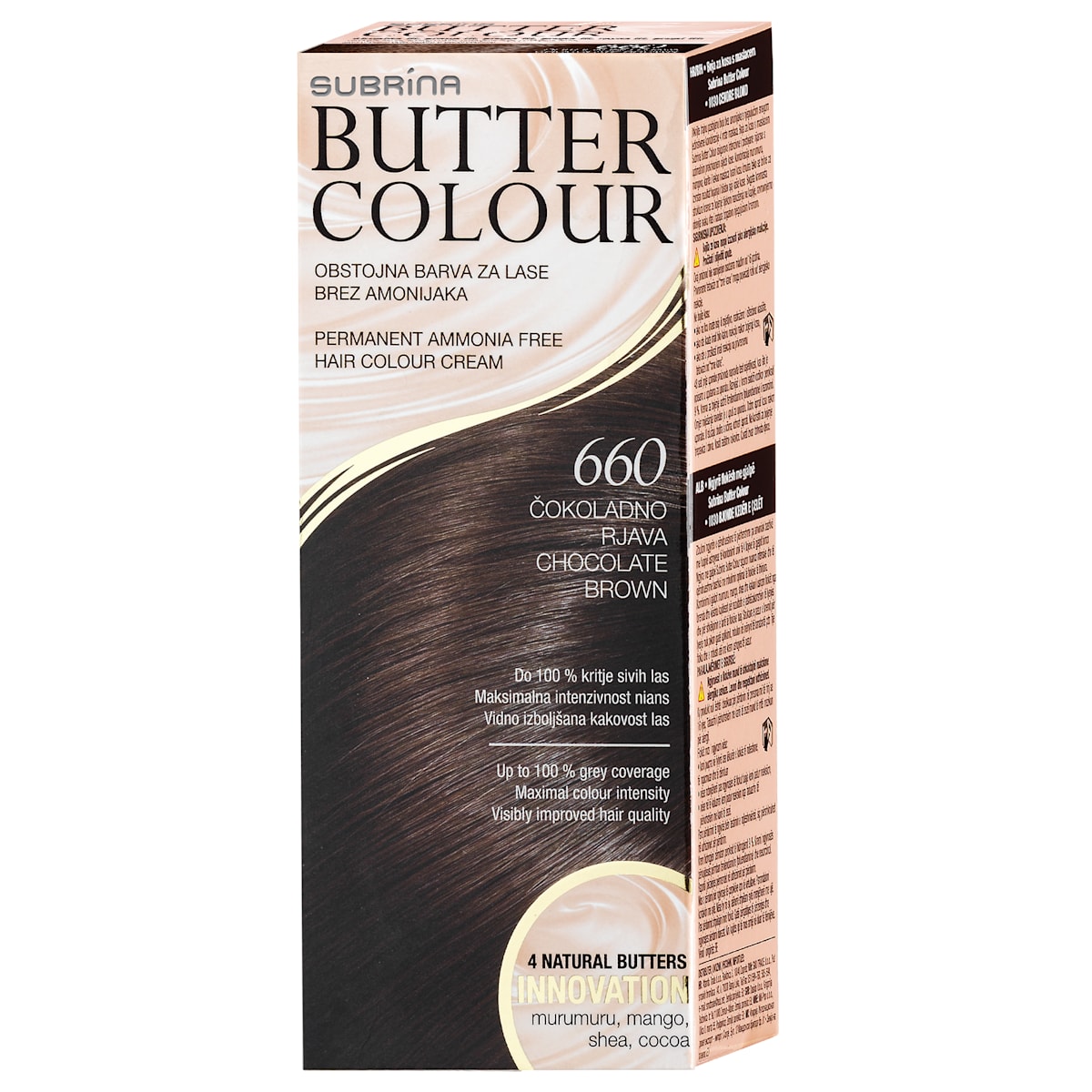 SUBRiNA Butter Colour boja za kosu 660 - Chocolate Brown, 1 kom. | dm ...