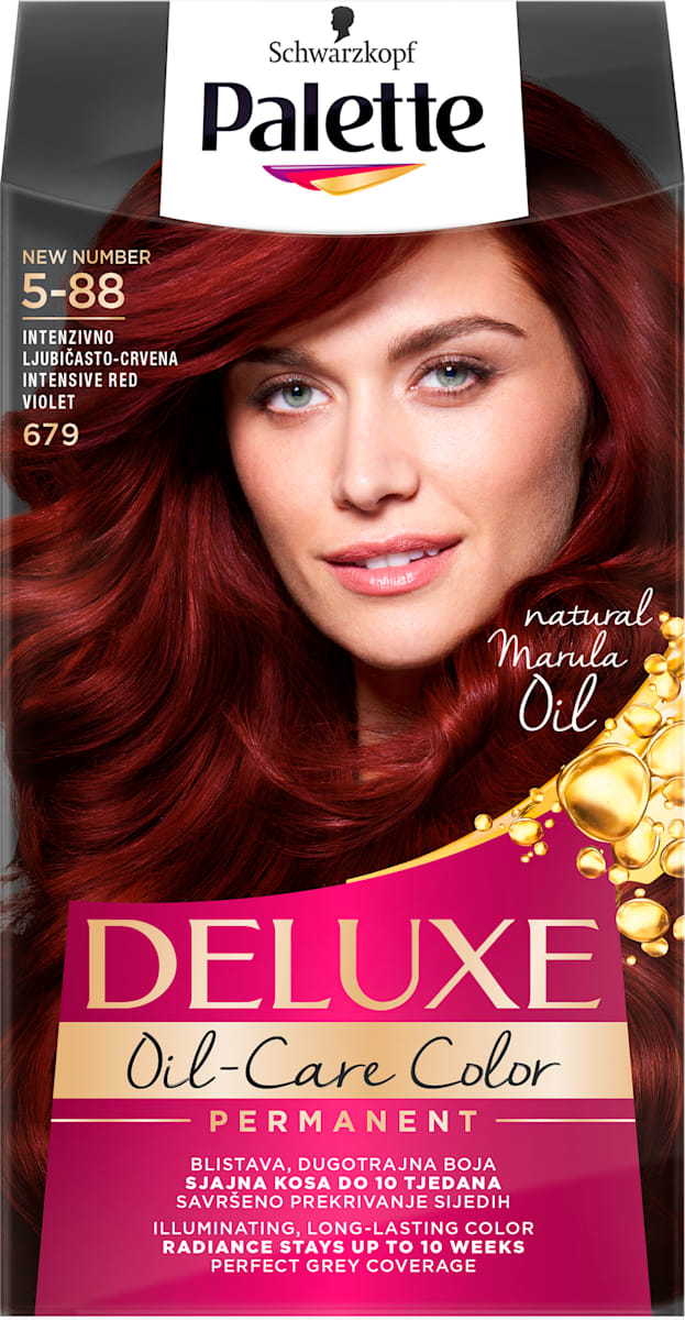 Palette DELUXE Boja za kosu – 5-88 Intensive Red Violet, 1 kom. | dm.hr