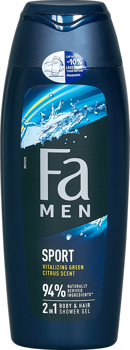 Fa Men Душ гел Active Sport, 400 ml | dm България