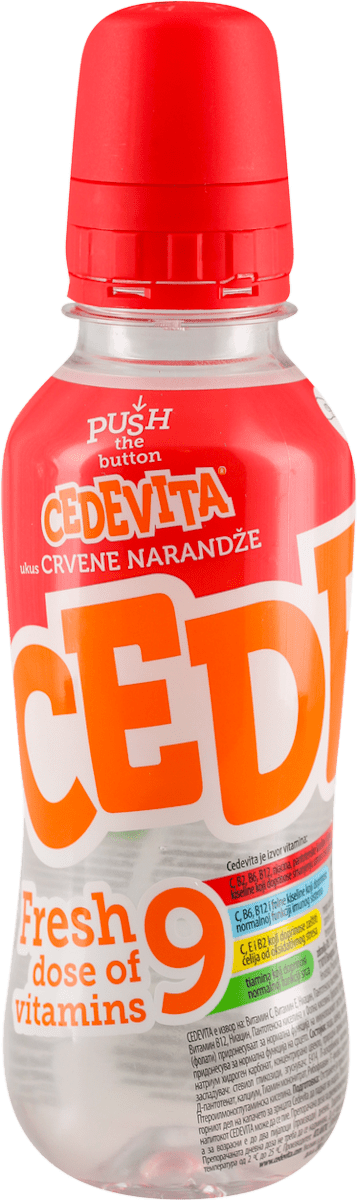 CEDEVITA CEDEVITA GO - crvena narandža, 340 ml | dm.rs