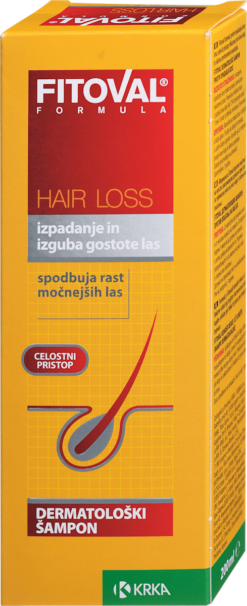 FITOVAL Dermatološki šampon proti izpadanju las, 200 ml | dm.si