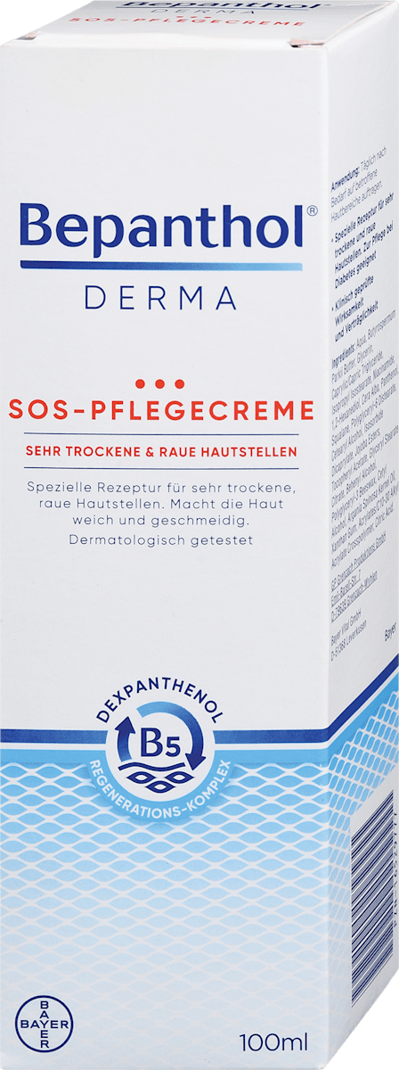 Bepanthol DERMA SOS intenzivna vlažilna krema, 100 ml | dm.si