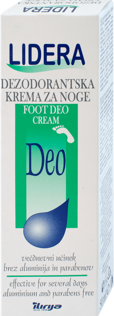 LIDERA Dezodorantska krema za stopala, 50 ml | dm.hr