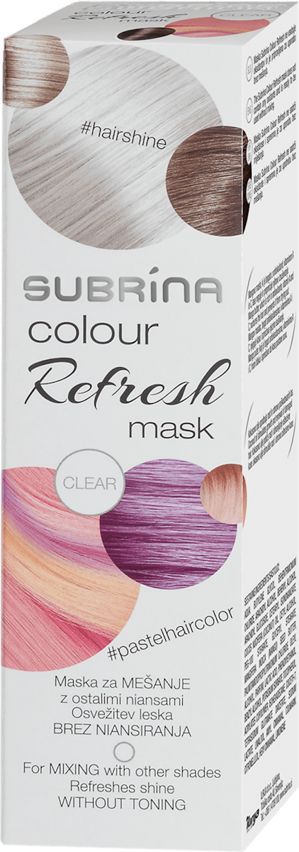 SUBRiNA Maska Colour Refresh clear, 65 ml | dm.si
