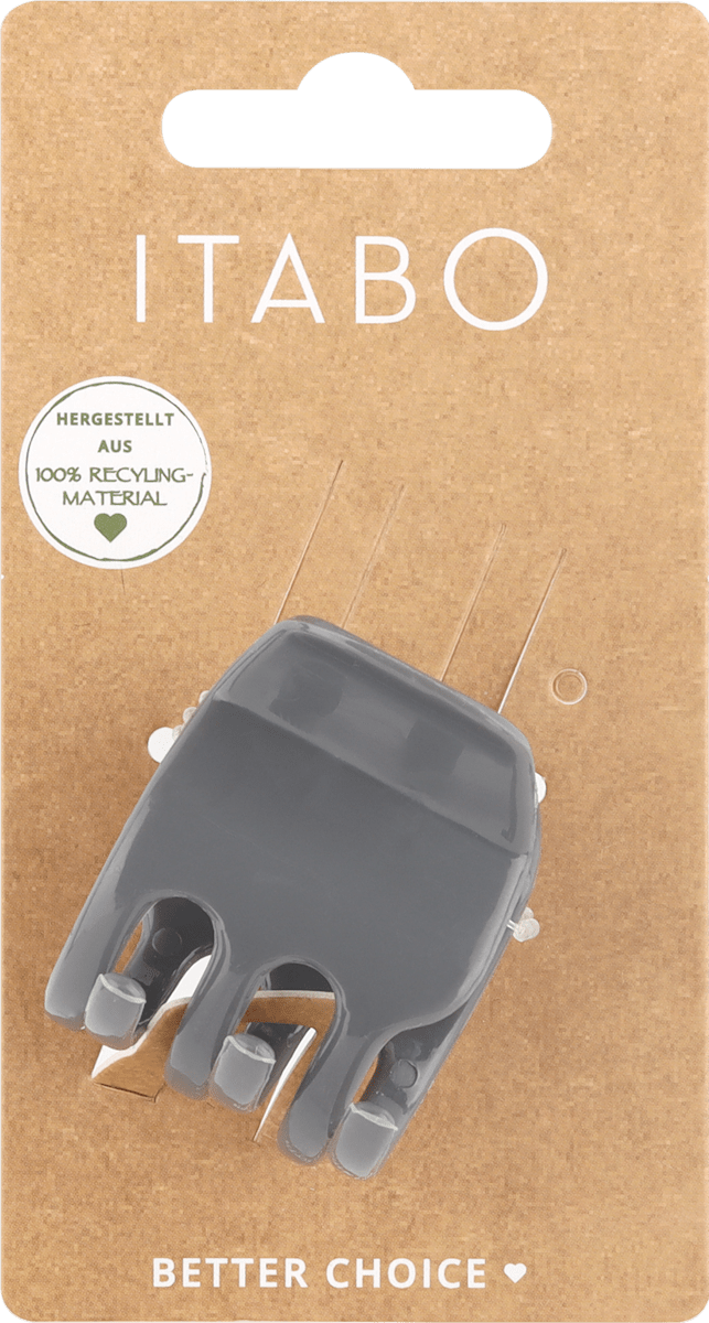 ITABO Kopča za kosu – siva, 1 kom. | dm.hr