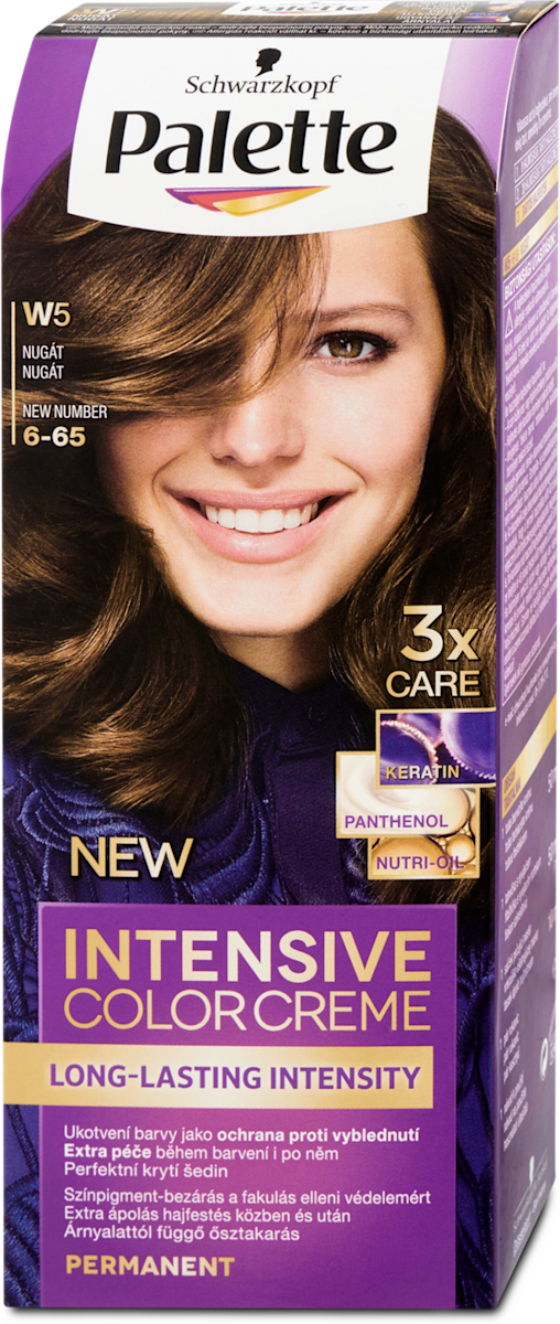 Palette INTENSIVE COLOR CREME Boja za kosu – (W5) 6 - 65 nugat, 1 kom ...