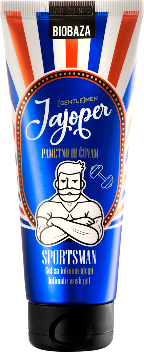 Biobaza Jajoper SPORTSMEN gel za intimnu negu, 100 ml | dm.rs