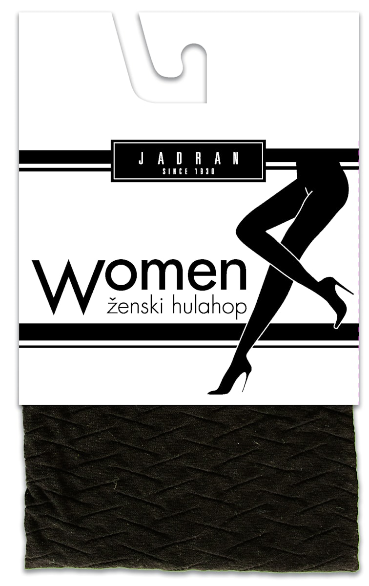 JADRAN ČARAPE Women hulahopke, 30 DEN, veličina 3 – 4 – crna, 5 kom ...