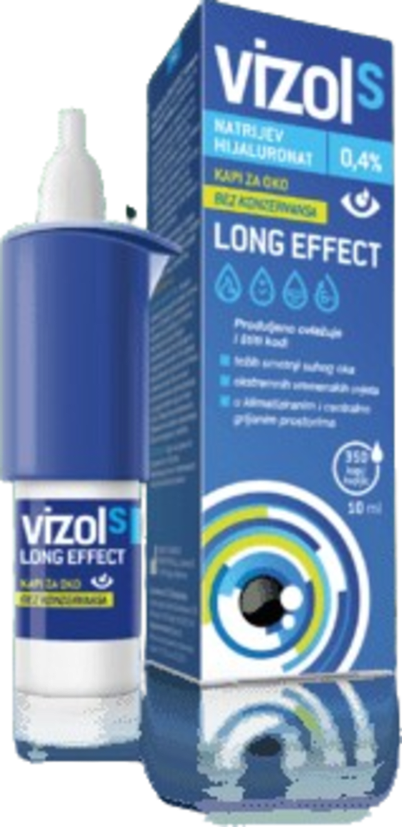 JGL Vizol S Long Effect kapi za suho oko, 10 ml | dm.hr