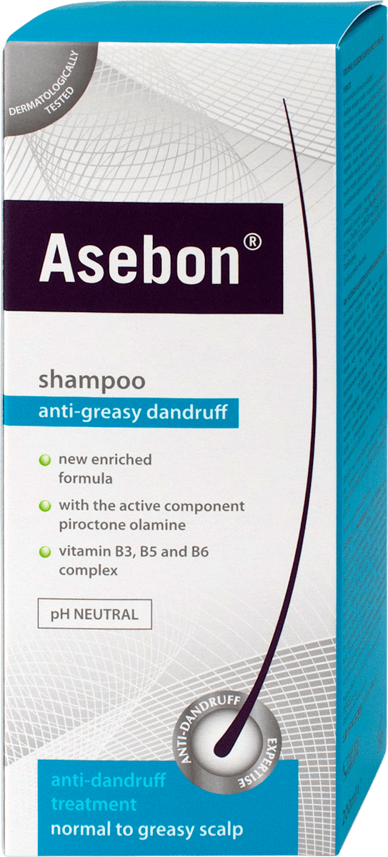 Asebon Šampon protiv masne prhuti – normalno do masno vlasište, 200 ml ...