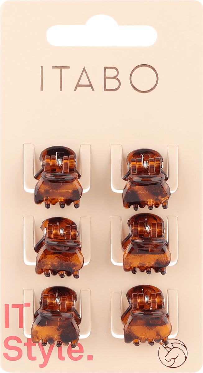 ITABO Mini kopče za kosu – smeđe, 1 kom. | dm.hr