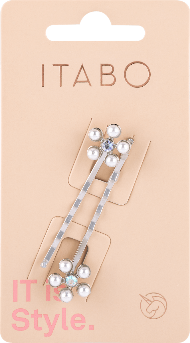 ITABO Ukosnice za kosu – cvjetić s cirkonima, 2 kom. | dm.hr