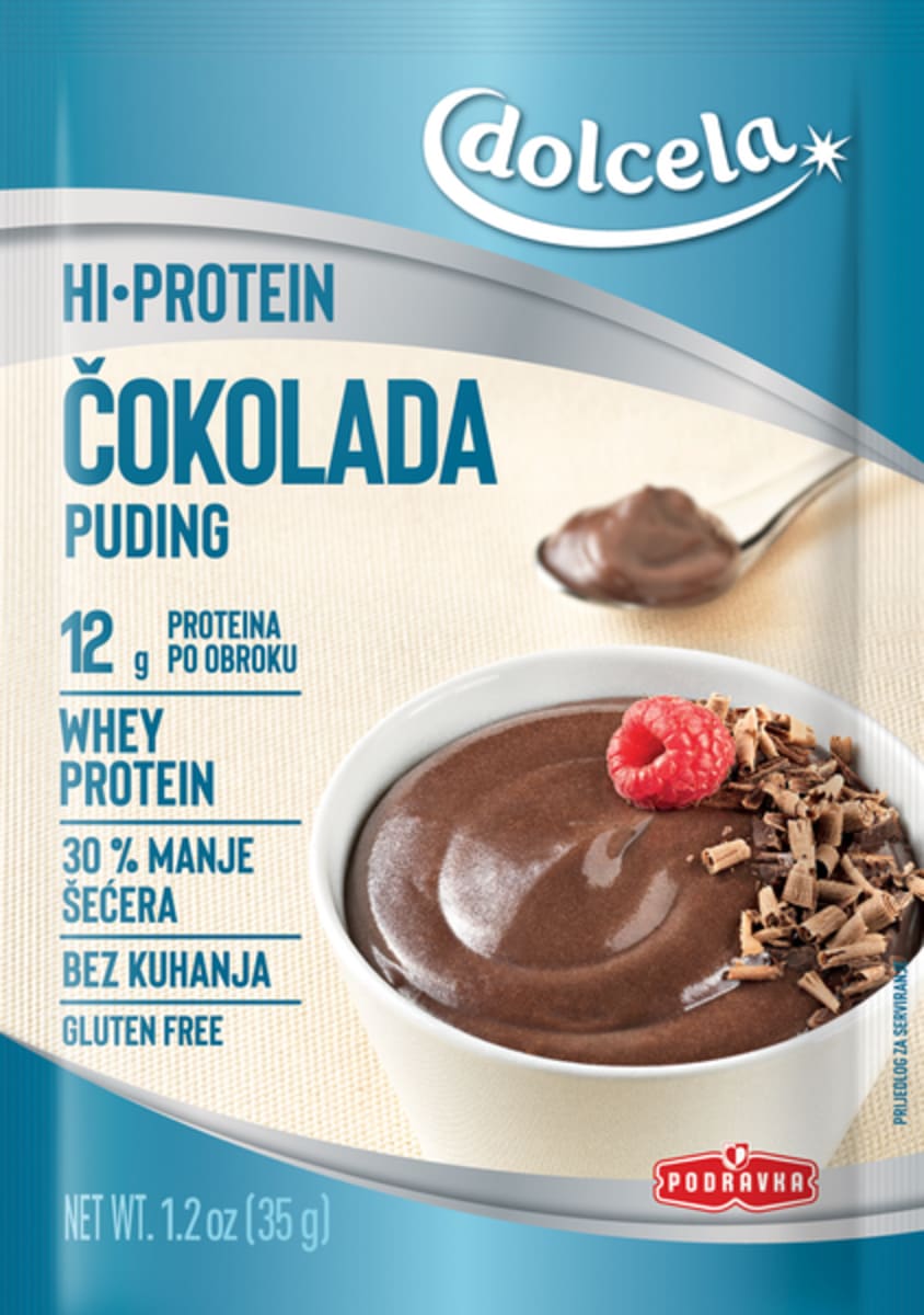 dolcela HI-Protein puding - čokolada, 35 g | dm Bosna i Hercegovina
