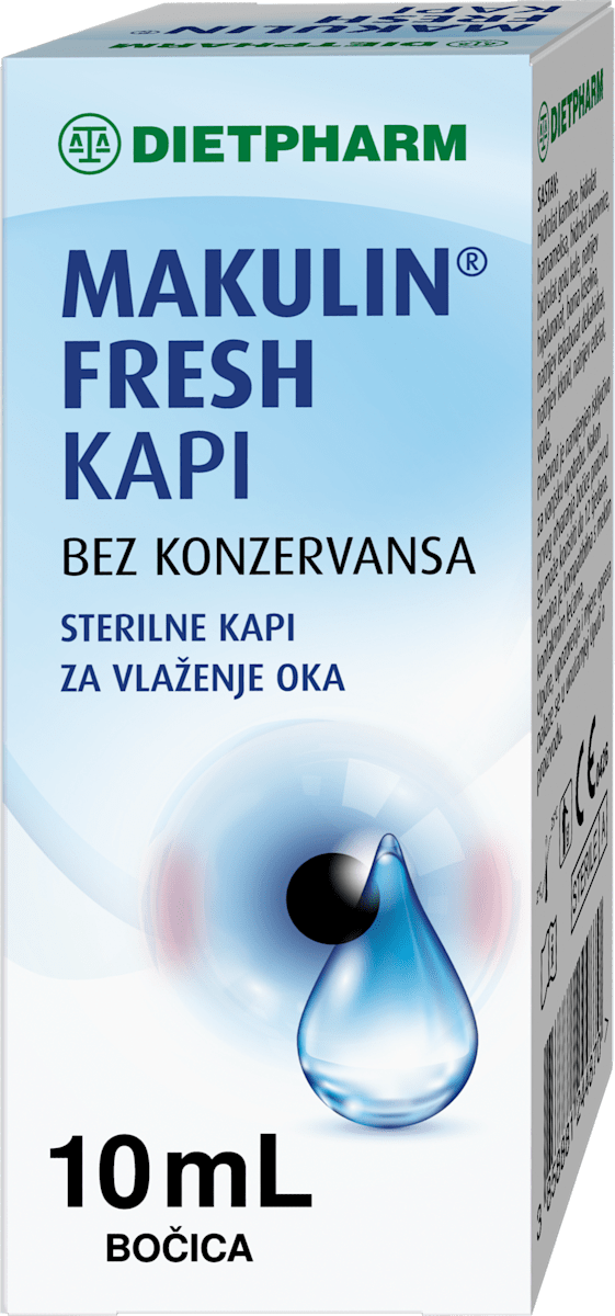 DIETPHARM Kapi za oči Makulin Fresh, 10 ml | dm.hr