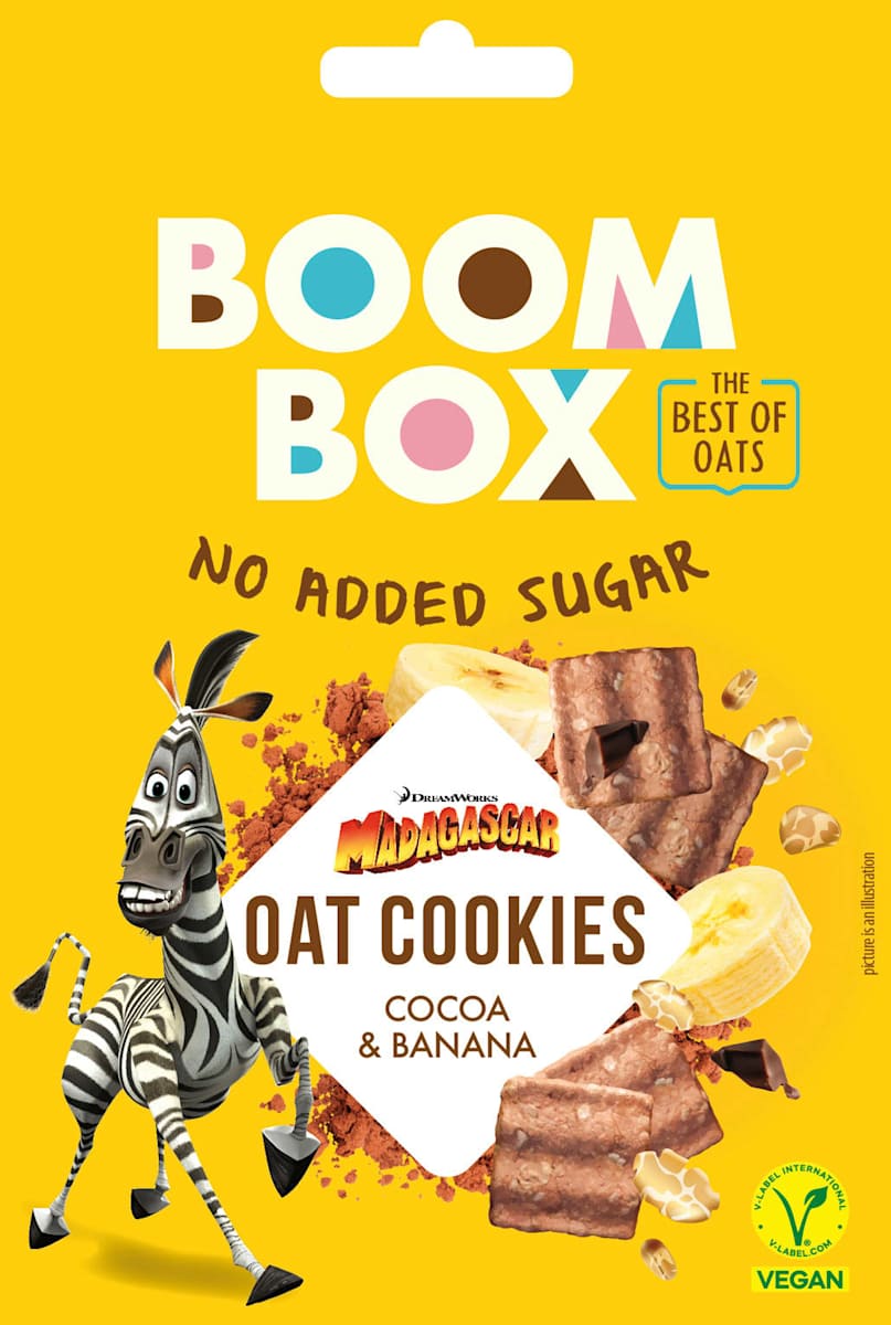 BOOM BOX Zobeni keksi – banana i kakao, 50 g | dm.hr