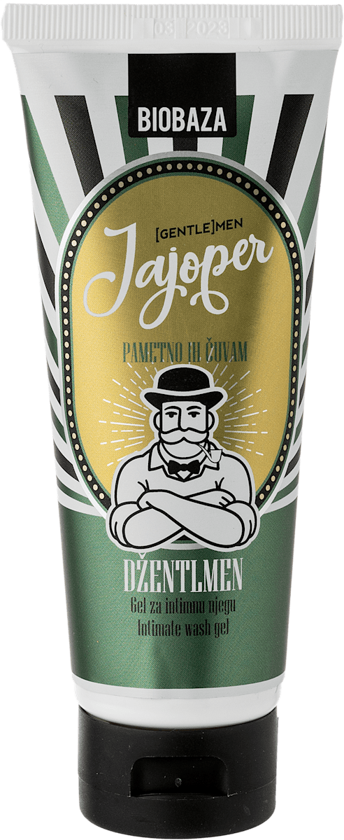 Biobaza Jajoper gel za intimnu negu Džentlmen, 100 ml | dm.rs
