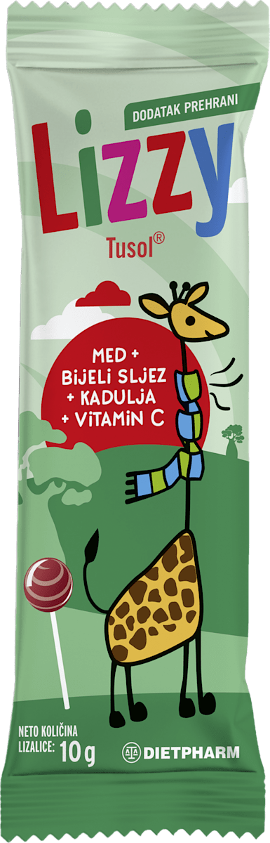 DIETPHARM Lizzy Tusol lizalica – bijeli sljez i kadulja, 1 kom. | dm.hr