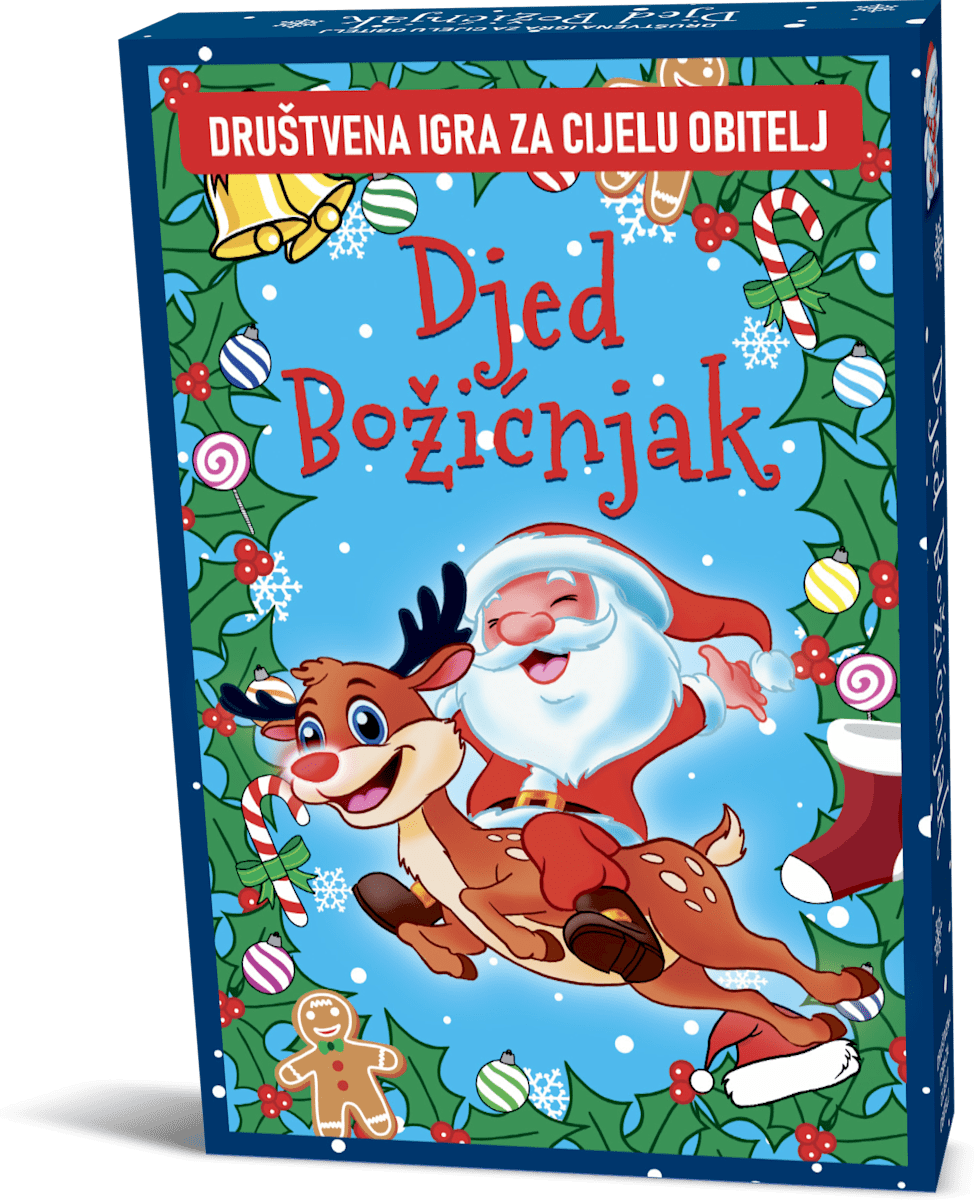 NOVI MEDIJI Djed Božičnjak društvena igra, 1 kom. | dm.hr
