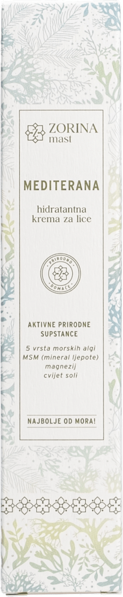 ZORINA mast Mediterana hidratantna krema za lice, 50 ml | dm.hr
