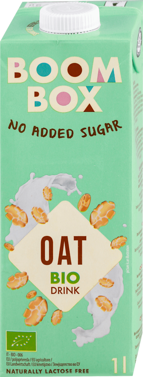 BOOM BOX OAT BIO - organski napitak od ovsa, 1 l | dm.rs