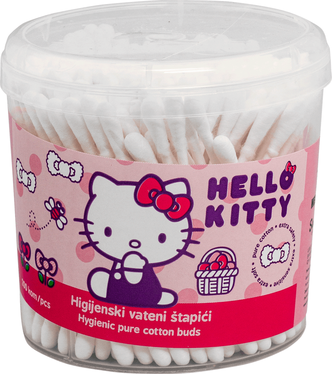 lola Hello Kitty štapići za uši, 200 kom. | dm.hr