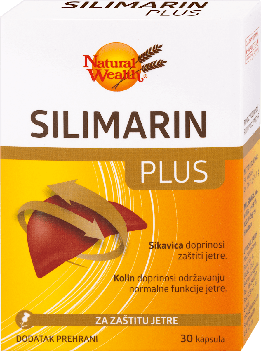 Natural Wealth Silimarin Plus, 30 kom. | dm.hr