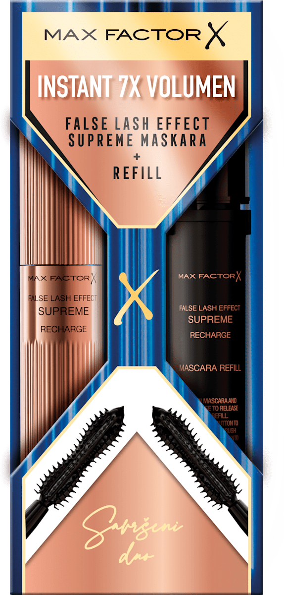 MAX FACTOR Darilni set False Lash Effect Supreme Recharge, 1 kos | dm.si