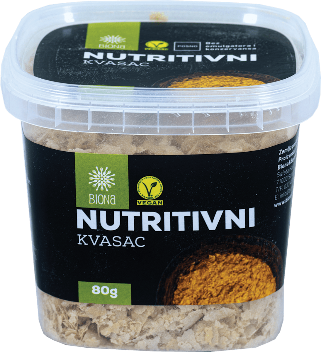 BIONA Nutritivni kvasac, 80 g | dm Bosna i Hercegovina