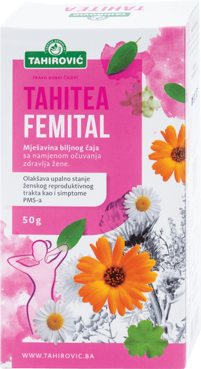 TAHIROVIĆ Tahitea Femital čajni mix za ženska oboljenja, 50 g | dm ...