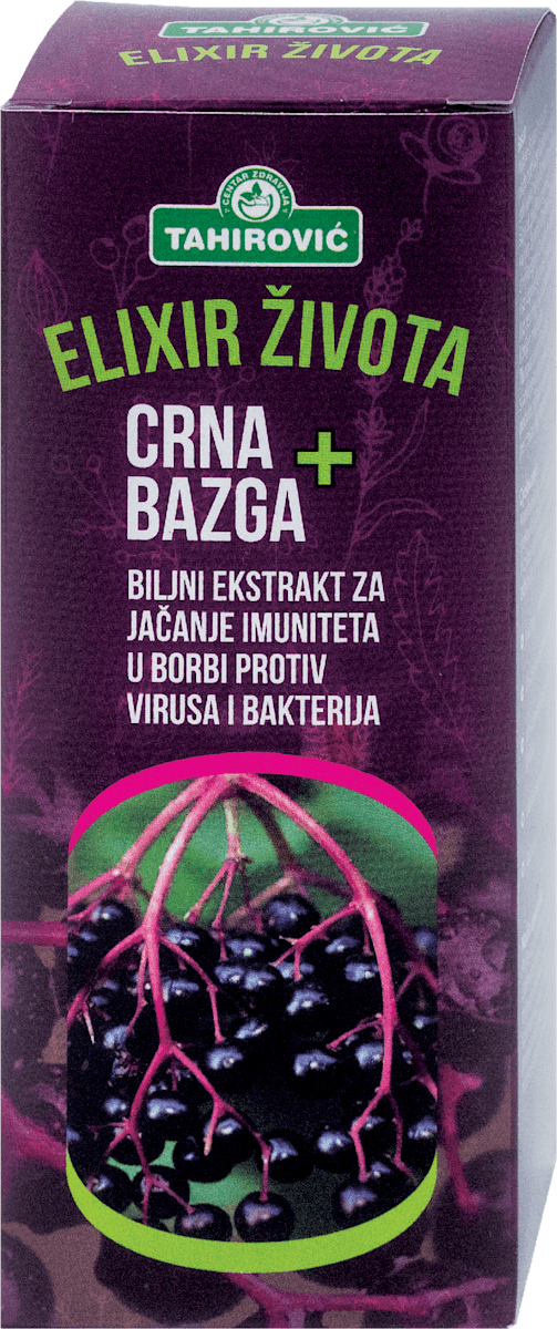 TAHIROVIĆ Elixir života biljni ekstrakt za jačanje imuniteta - crna ...