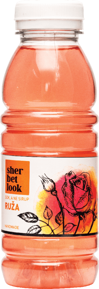 Sherbetlook Sok od ruže, 330 ml | dm Bosna i Hercegovina