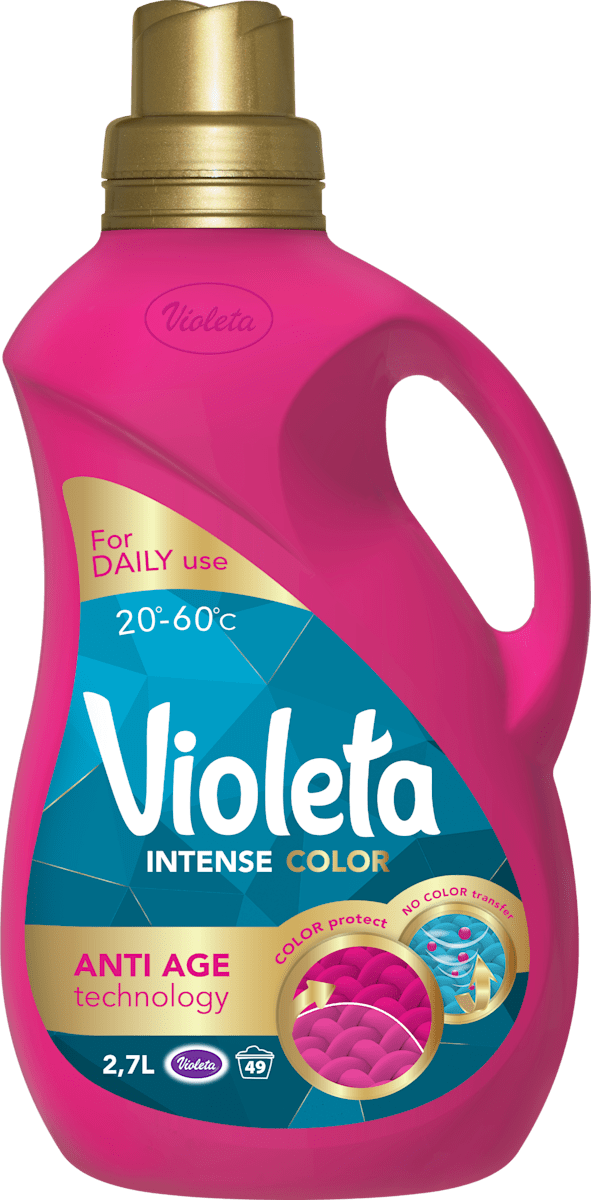 Violeta Intense Color deterdžent za rublje, 49 pranja, 2,7 l | dm.hr